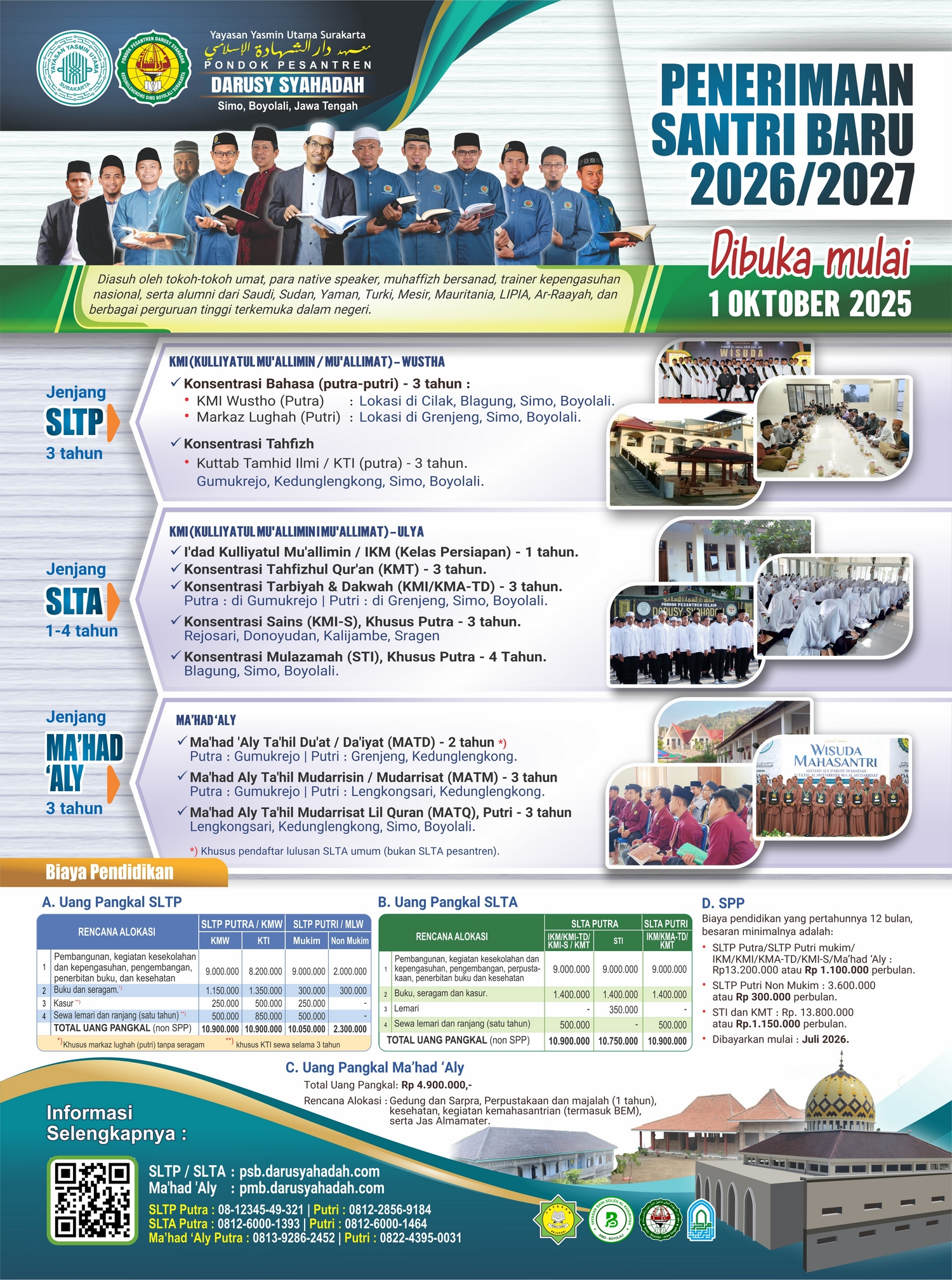 Sistem Penerimaan Santri Baru - Darusy Syahadah
